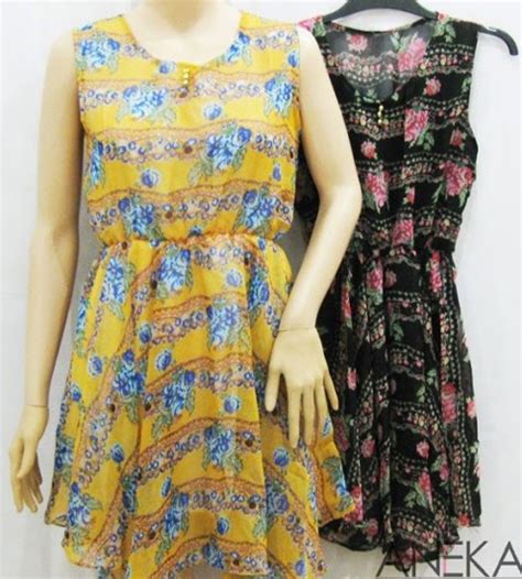 Contoh Gambar Model Baju Terusan Wanita Terbaru