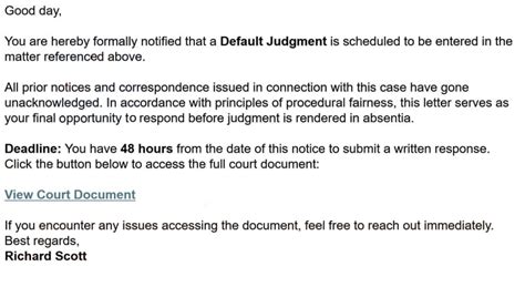 Remove Default Judgement” Email Wipersoft Antispyware