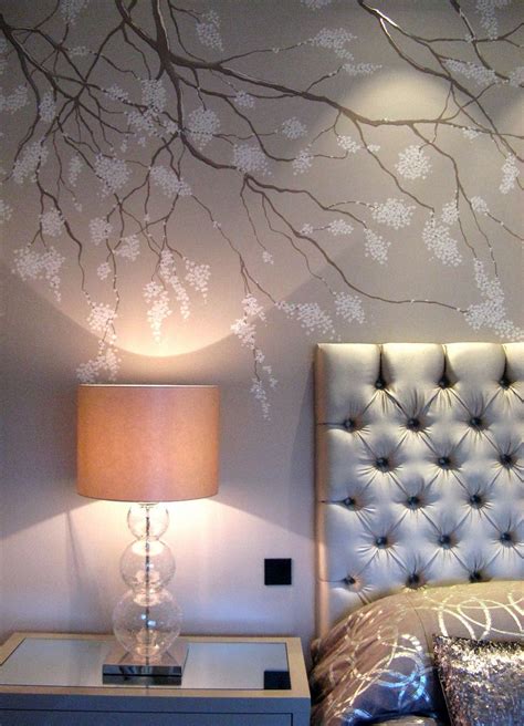 Beautiful Handpainted Blossoms Artistic Touch Hand Painted Walls