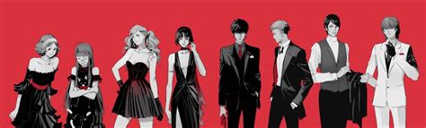 Amamiya Ren Takamaki Anne Sakura Futaba Niijima Makoto Okumura Haru And More Persona And