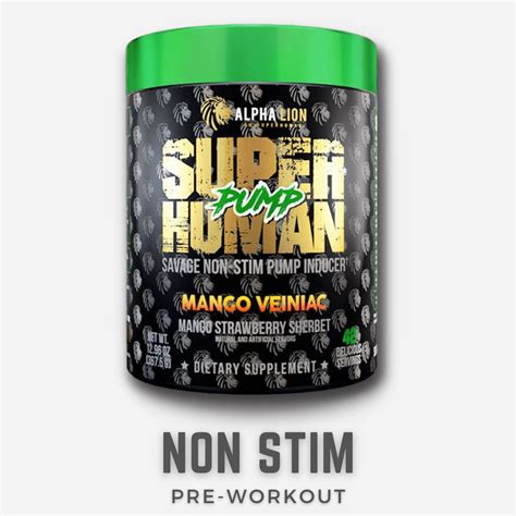 Alpha Lion Superhuman Pump Pre Workout The Supps House Uk The