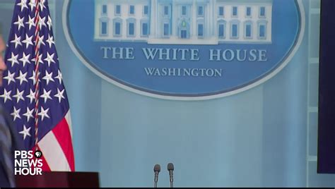 Watch Live White House Holds Briefing As Legislators Continue Last