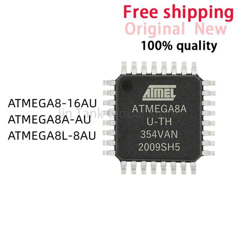 50piece 100 Nuevo Atmega8 16au Atmega8a Au Atmega8l 8au Atmega8 16au Atmega8a Au Atmega8l 8au