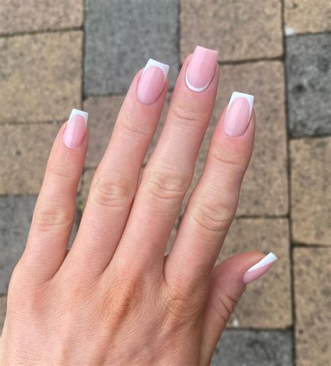 61 Extraordinary Pink And White Nail Designs Ombre And Acrylic Wedbook