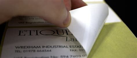 Label Adhesives The Etiquette Labelling And Label Printing Blog