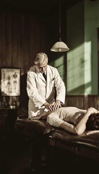 Free Vintage Spinal Care Image Chiropractor Vintage 1950s
