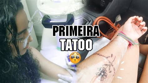 Vlog Minha Primeira Tatuagem Youtube