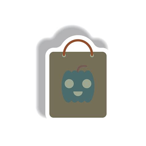 종이 스티커 할로윈 아이콘 벡터 Ai Eps Uidownload