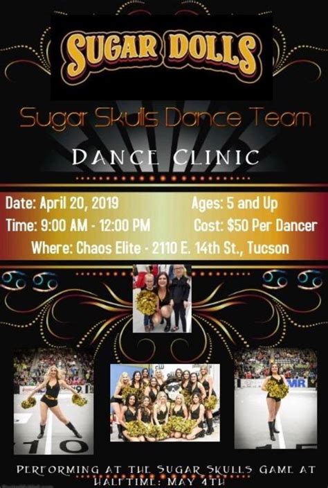 Heres Our Sugar Dolls Dance Clinic Tucson Sugar Skulls