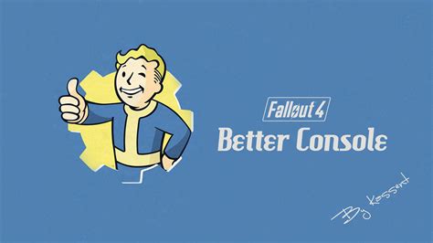 Better Console F4se インターフェース Fallout4 Mod データベース Mod紹介・まとめサイト