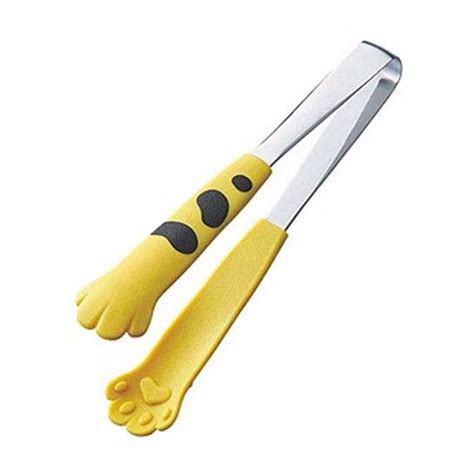 Cat Tongs 7 Inch Food Clips Kitchen Tongs Cat Paw Shape Tongs Stainless