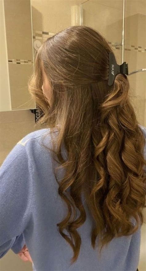 Easy And Cute Hairstyles With Allure Finger Curl Half Up I Take You