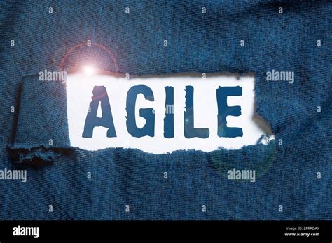 inspiration showing sign agile conceptual photo iterative approach to