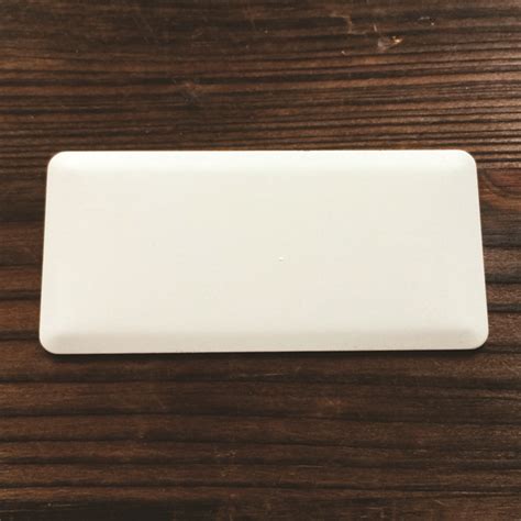 Uk Custom Personalised Rectangle Metal Name Badge 72mm