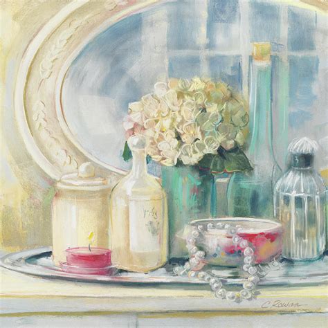 Relective Moment Ii Painting By Carol Rowan Fine Art America