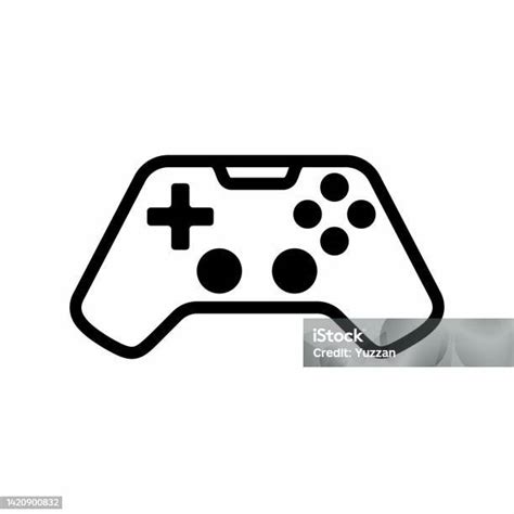 シンプルでクリーンなゲームジョイスティックコントローラベクトルアイコンイラスト おもちゃのベクターアート素材や画像を多数ご用意