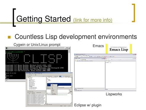 Ppt Introduction To Lisp Programming Powerpoint Presentation Free Download Id3739346