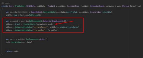 How To Set Unique Behavior Graph Variables For Each Behavioragent Unity Engine Unity