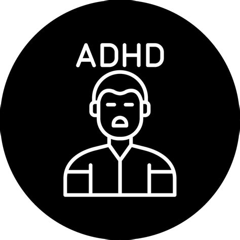 Adhd Behavioral Line Circle Inverted 65583608 Vector Art At Vecteezy