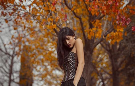 Autumn Girl Wallpapers Wallpaper Cave