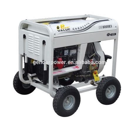Single Phase 7kva Diesel Generator High Quality Single Phase 7kva