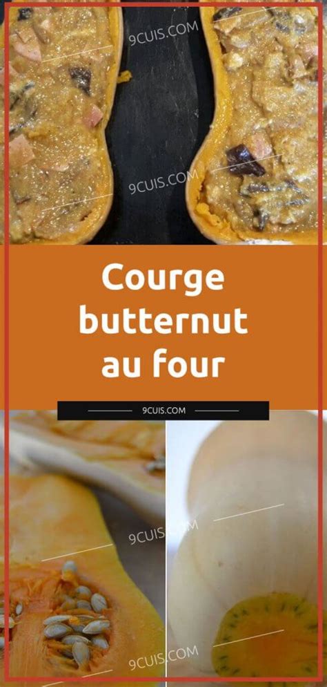 Courge Butternut Au Four