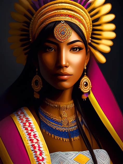Download Woman Native American Portrait Royalty Free Stock