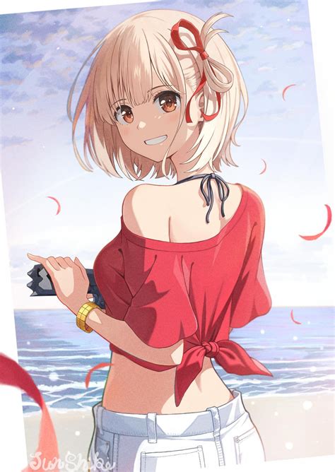 Chisato Lycoris Recoil Rshorthairedwaifus