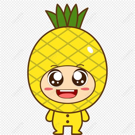 11 Gambar Kartun Buah Nanas Gambar Kartun Ku