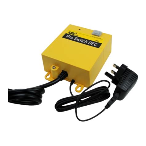 Ivac Pro Switch Dec Manual Pdf Download Manualslib