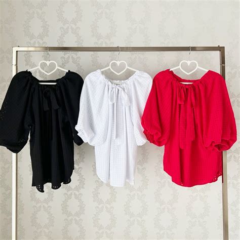 【22日はアンドラブショー♡】 シアーギンガムなフェミニンフォルムリボントップス アンドゥ オフィシャルブログ「アンドゥのyume日和