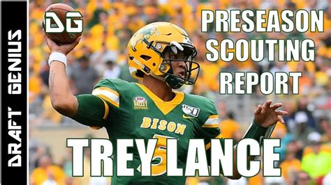 Trey Lance North Dakota State Qb Preseason 2021 Nfl Draft Scouting