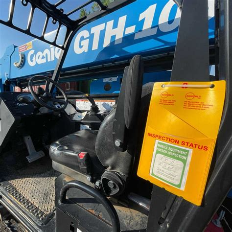 Telehandler Pre Use Daily Inspection Checklist Pad Of 30 — Sg World