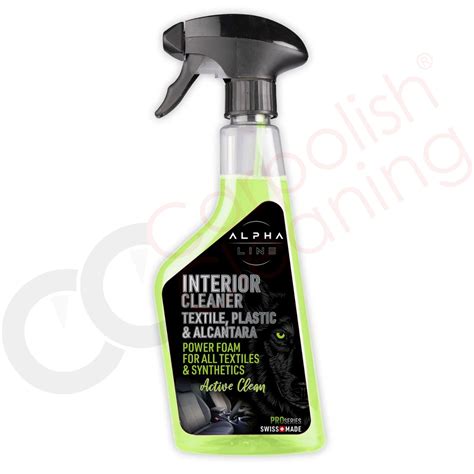 Alpha Line Interior Cleaner Textile Plastic And Alcantara 500 Ml Für