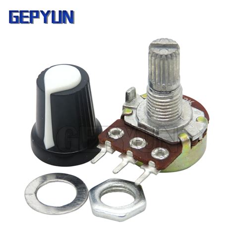 Resistencia De Potenciómetro Rotativo Cónico Lineal Para Arduino Con