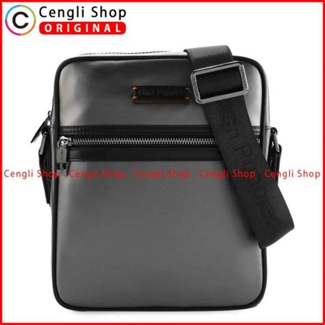 Jual TAS SELEMPANG PRIA HUSH PUPPIES SLING BAG ORIGINAL ABU ABU HM Di Seller CENGLI SHOP