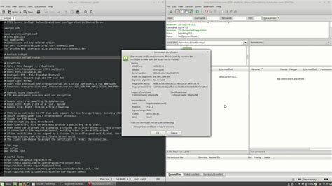 FTPS Server Vsftpd Authenticated User Configuration On Ubuntu Server YouTube