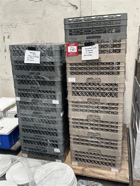 Large Quantity Of Assorted Glassware With Crates Auction 0056 5055310