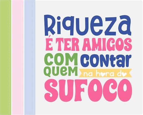 Cartão para amigo frase sobre amizade Vetor Premium