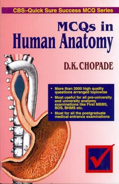 Mcqs In Human Anatomy