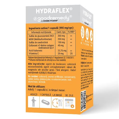 HYDRAFLEX COLAGEN COMPLEX For Joint Health With Just Capsule Per Day