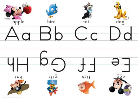 Mickey Mouse Clubhouse Alphabet Sets Disney Themed Classroom Mickey
