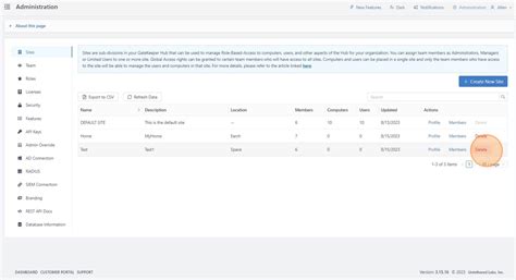 How To Delete The Existing Site In The Gatekeeper Hub Gatekeeper