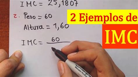 Ejemplos De Como Calcular El Indice De Masa Corporal Printable