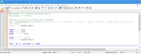 Built In Syntax Highlight For Shell Files Fails On Doublesingle Quoted Dollar Sign
