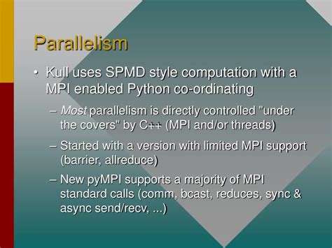 PPT Steering Massively Parallel Applications Under Python PowerPoint Presentation ID 4718260