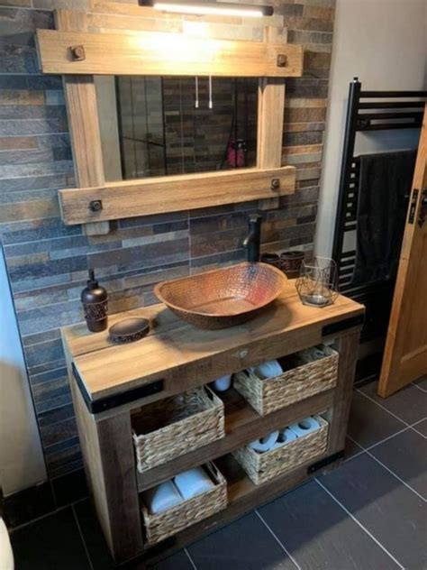 Pallet Wood Bathroom Mirror Ideas How To Make Diy