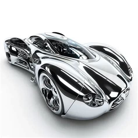 Liquid Chrome Objects Generator App Promptbase