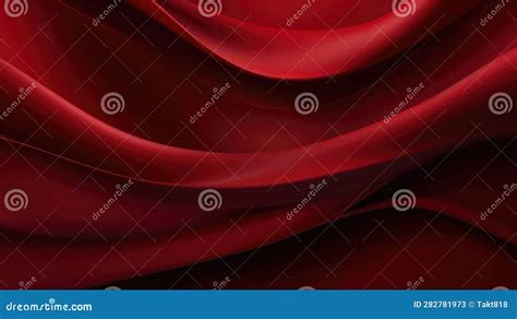 Red Abstract Line And Wave Gradient Background Generative Ai Stock