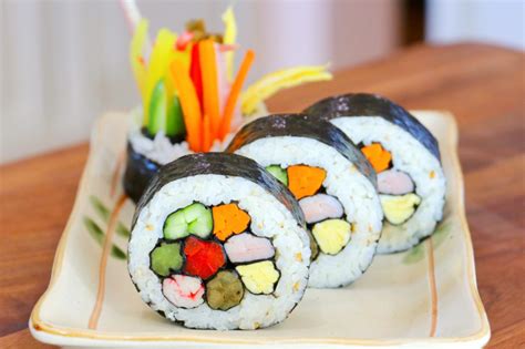 Cici Li Korean Flower Kimbap Recipe